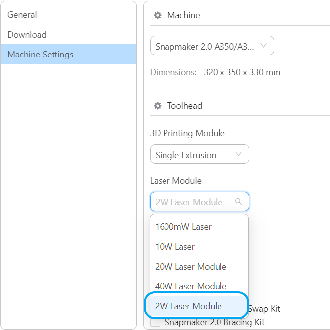 Quick Start Guide for the 3-axis 2W IR laser machining on Snapmaker 2.0 | Snapmaker Wiki