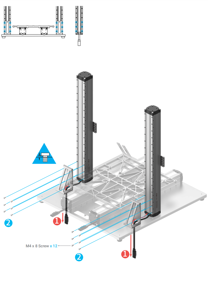 Assembling the Machine Body of A350T & Quick Swap Kit Bundle | Snapmaker Wiki
