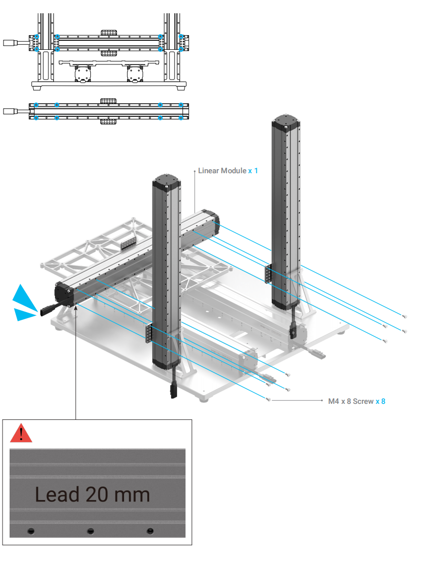 Assembling the Machine Body of A350T & Quick Swap Kit Bundle | Snapmaker Wiki