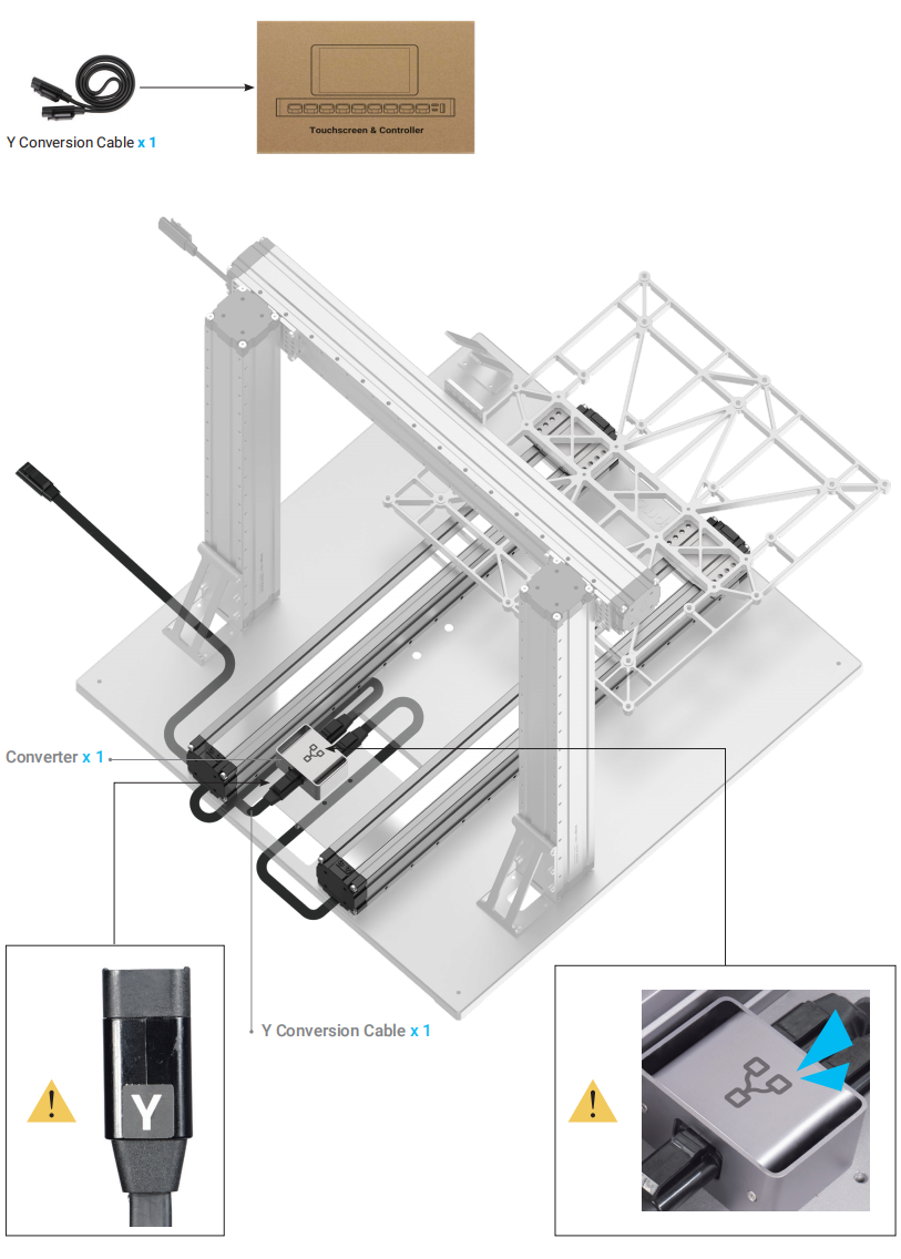 Assembling the Machine Body of A350T & Quick Swap Kit Bundle | Snapmaker Wiki