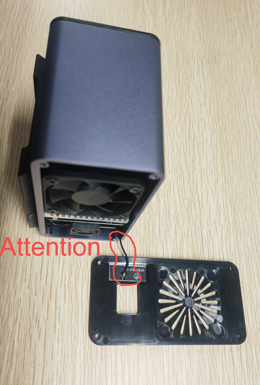 The laser does not emit light during operation | Snapmaker Wiki