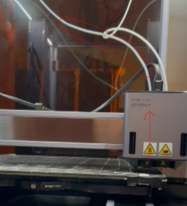 Error code: 13-12/13-18 The extruder is continuously pulled up and printing is paused ...