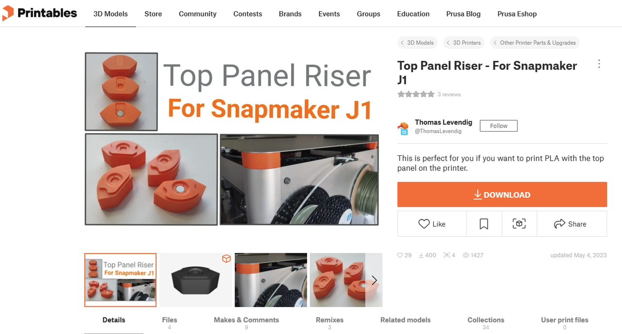 Snapmaker J1/J1s Upgrades and Mods Community Resources | Snapmaker Wiki