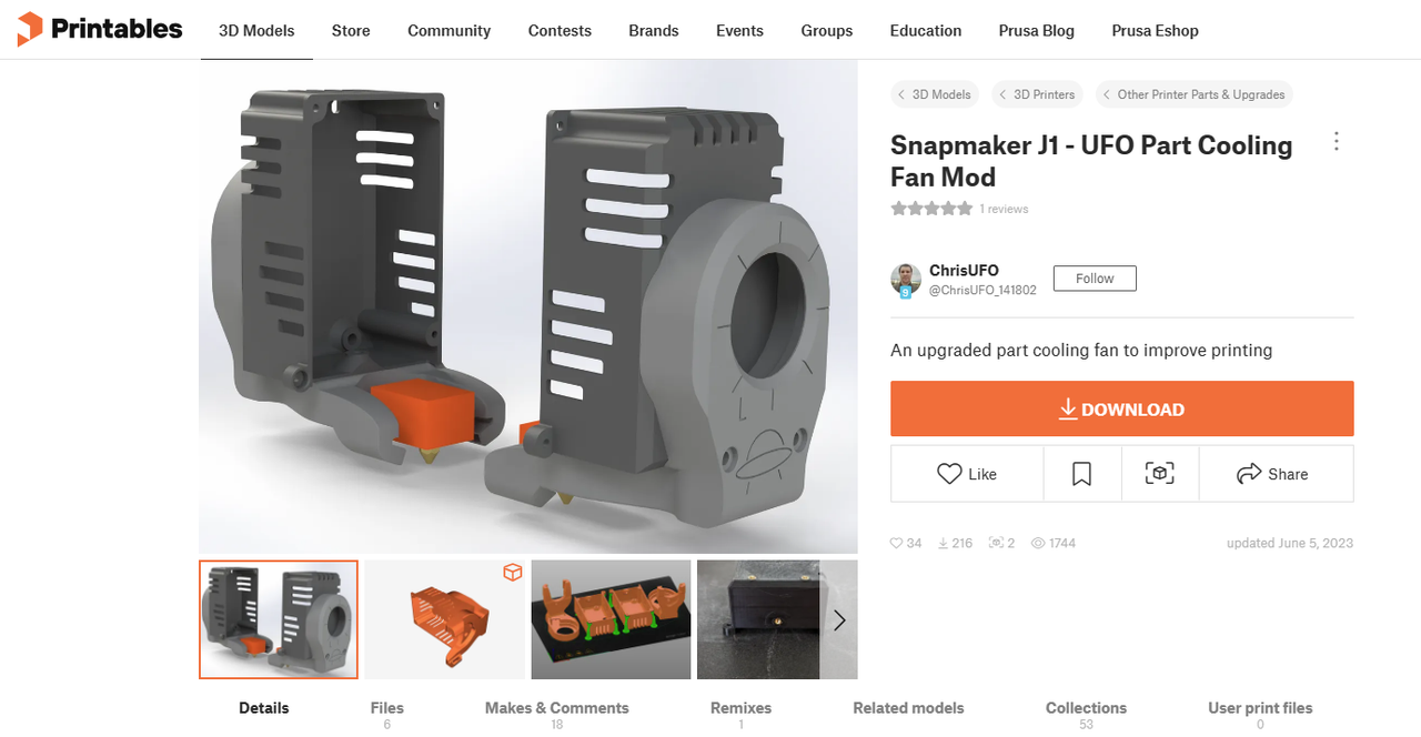 Snapmaker J1/J1s Upgrades and Mods Community Resources | Snapmaker Wiki
