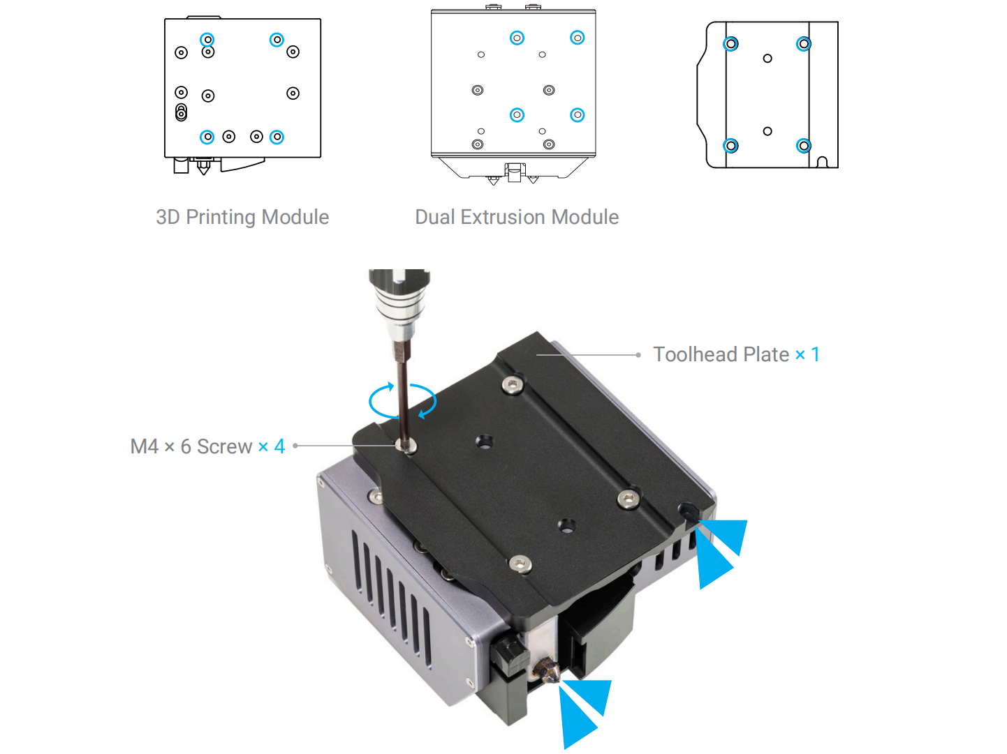 Quick Start Guide for Snapmaker 2.0 Quick Swap Kit | Snapmaker Wiki