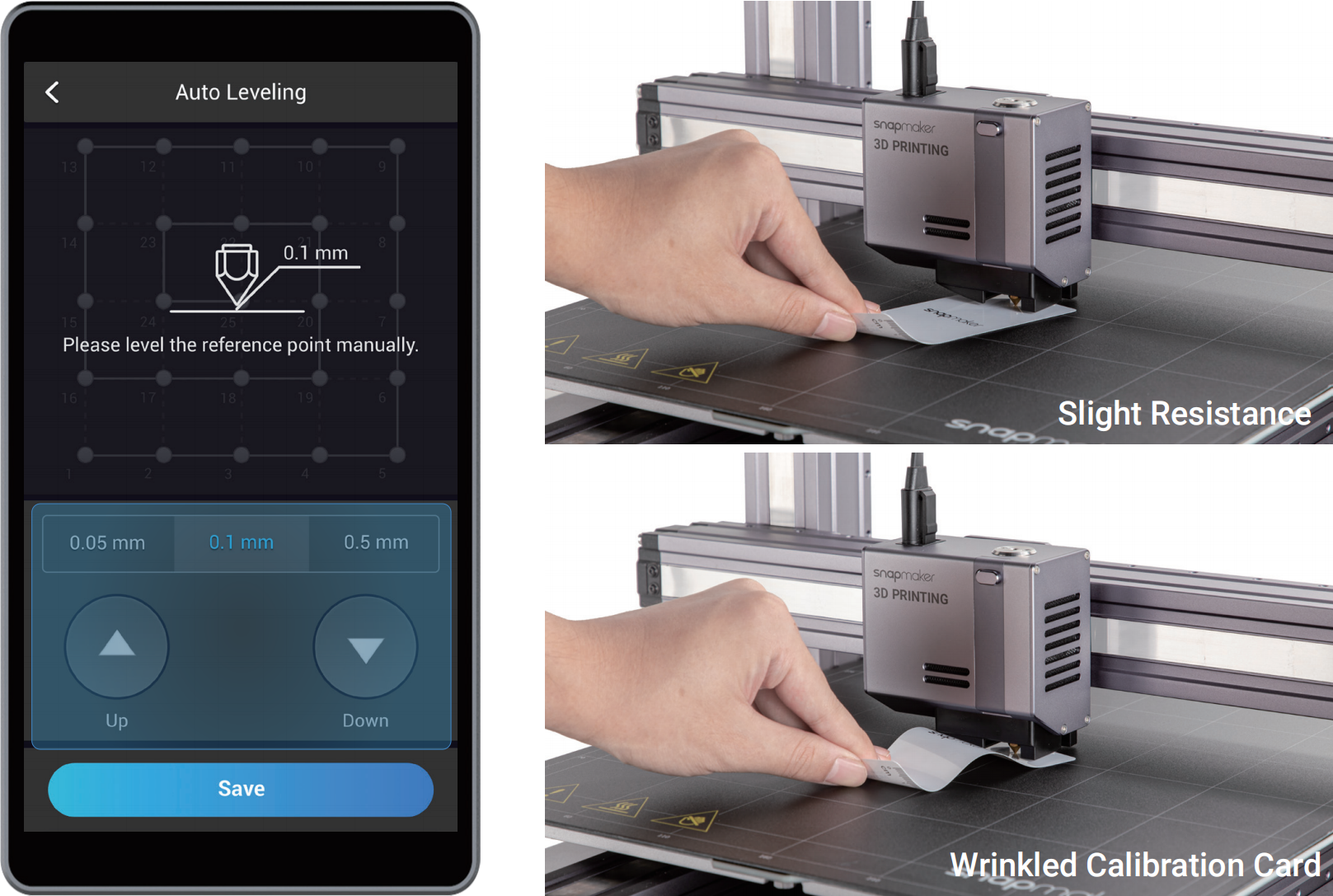 Leveling the heated bed | Snapmaker Wiki