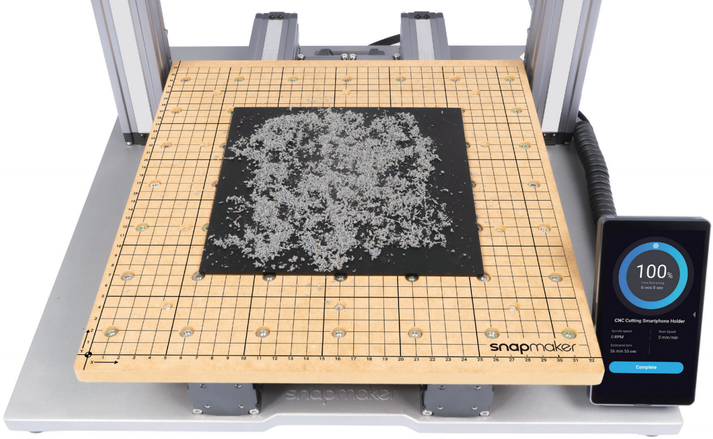 Cleaning the finished work | Snapmaker Wiki