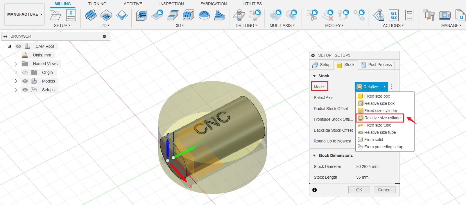 Using Artisan/2.0 with Fusion 360 for 4-axis CNC work | Snapmaker Wiki